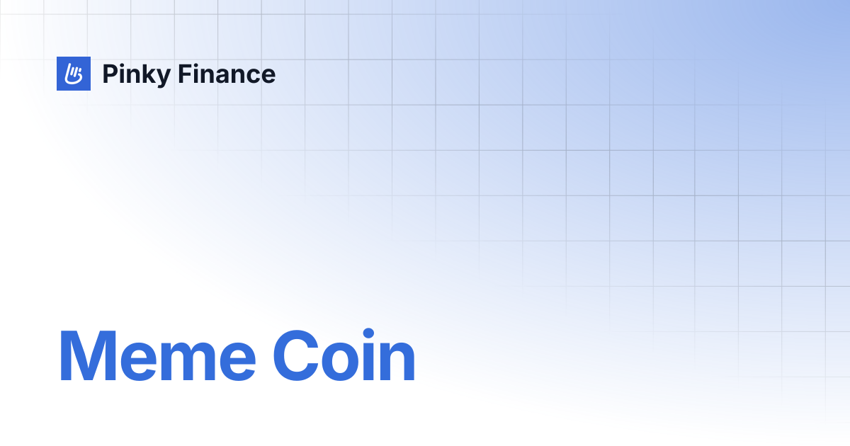 Meme Coin | Pinky Finance
